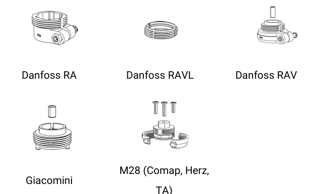 Milesight M30 X 1.5 mm Valve Adapter Kits (Applicable to WT101) - IoT ...