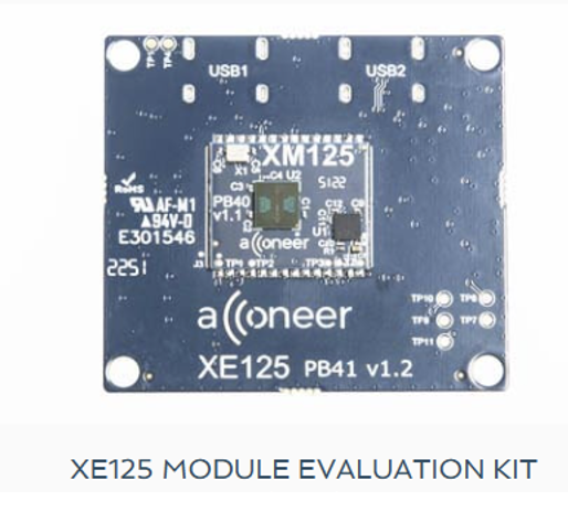 Acconeer Evaluation Kit module XM125 - IoT - Indesmatech ApS